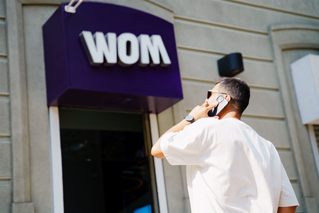 WOM stands out as a contemporary, strong, and customer-connected brand ...